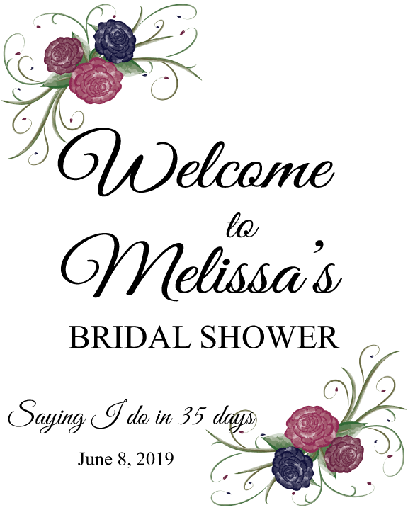 Printable Party Signs - Editable and Ready To Print Party Decor ...