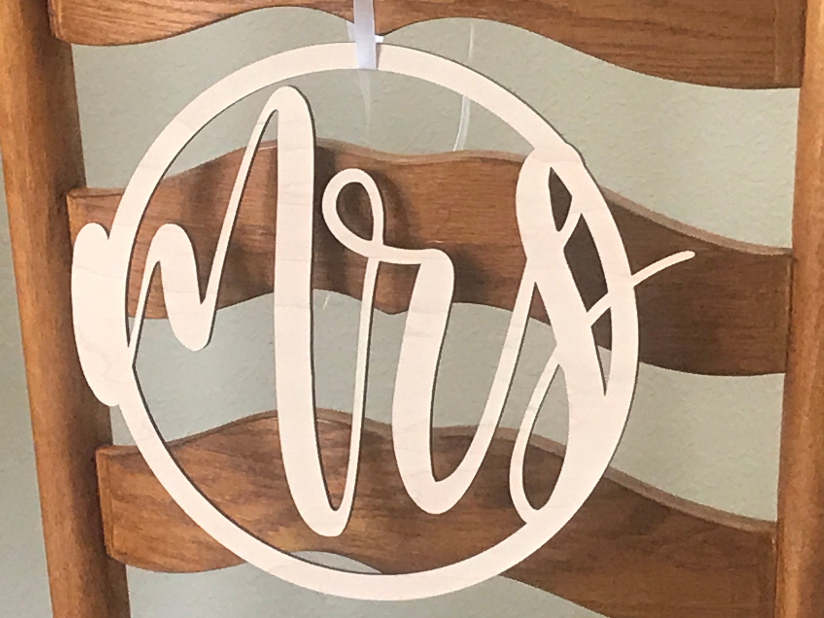 Mr and Mrs Chair Back Signs - Wedding Chair Signs – Celebrating Together