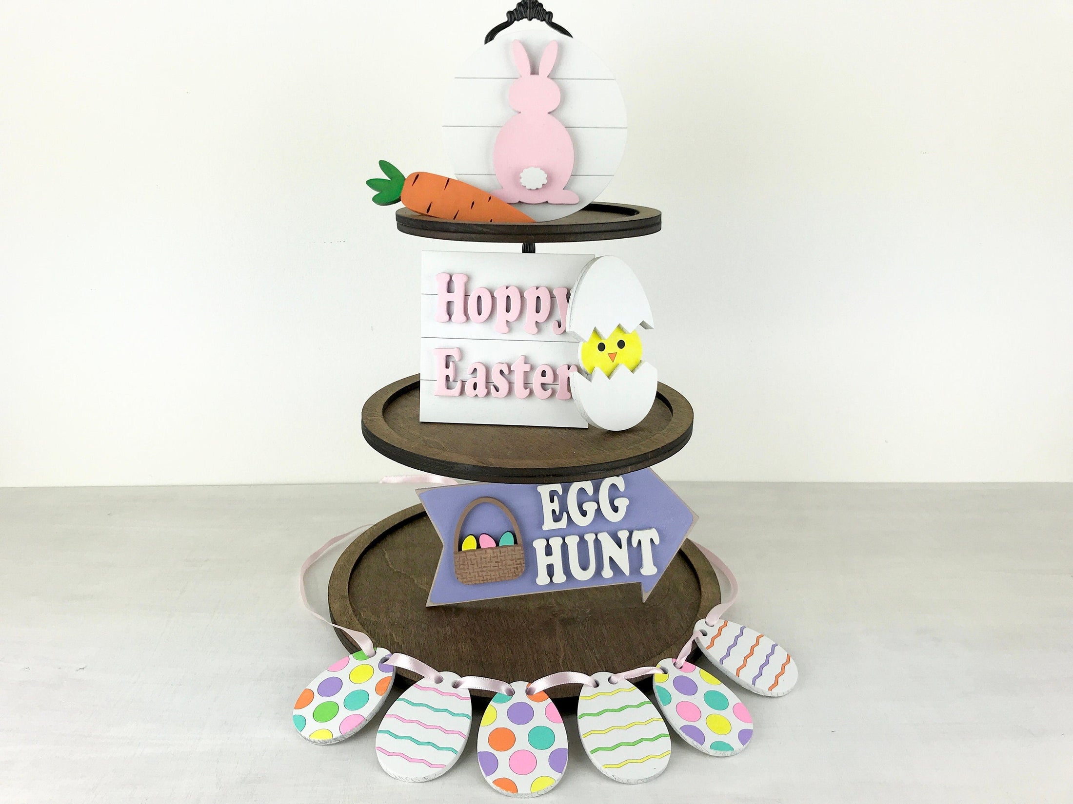 Easter Tiered Tray Mini Sign Bundle - Holiday Home Decor Mini Signs ...